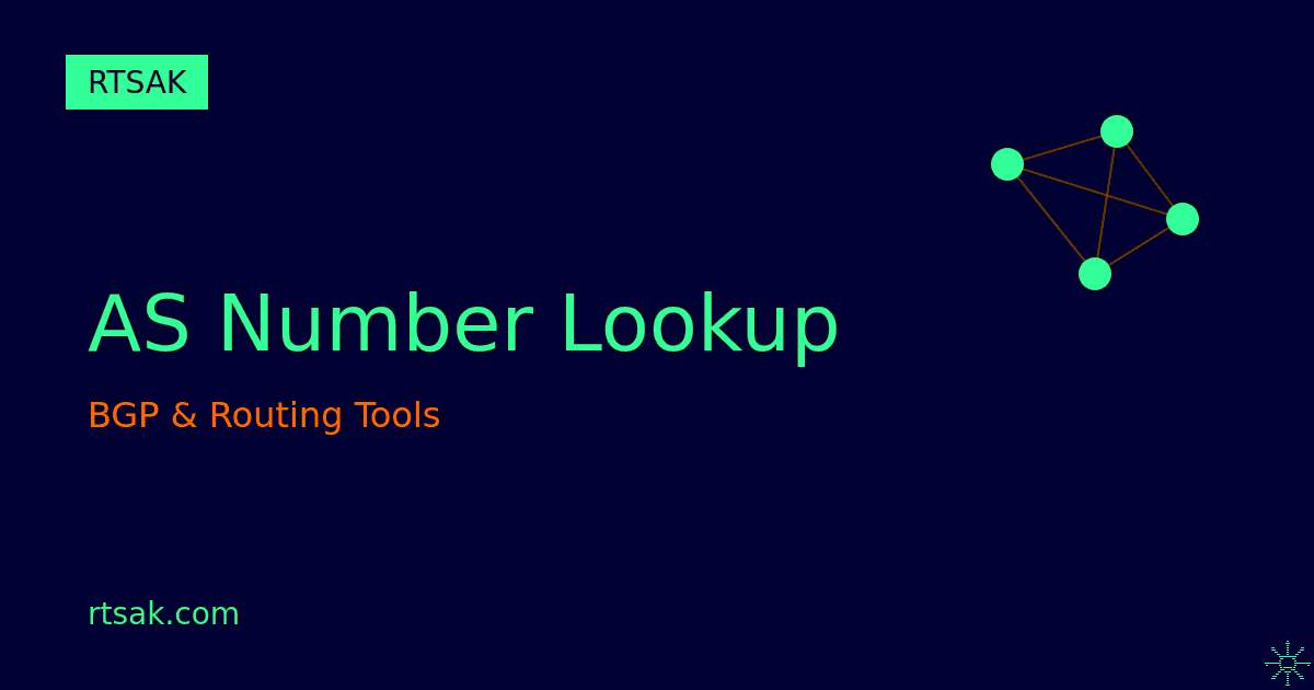 AS Numbers Index - Browse Autonomous Systems